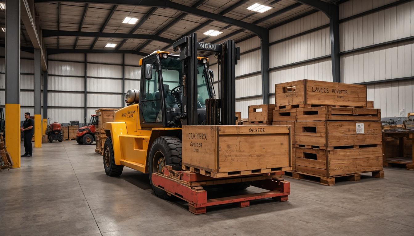 Industrial Crating Services for Safe Heavy Equipment Transport