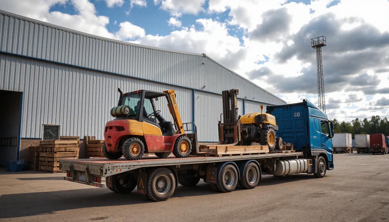 Large Machinery Crating: Safe Transport for Heavy Equipment