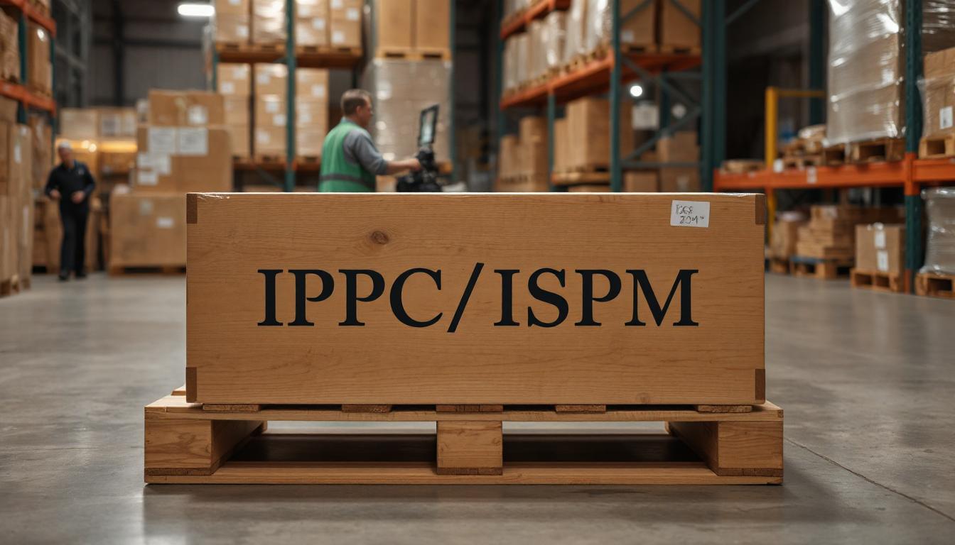 IPPC/ISPM & USDA Export HT Certified for Wooden Packaging